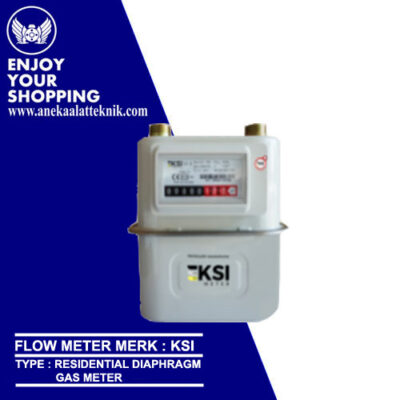Gas Meter KSI Type Residential Diaphragm - CV. ANEKA ALAT TEKNIK