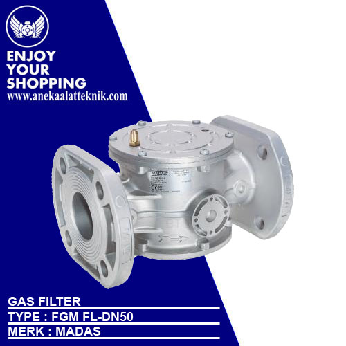Gas Filter Madas Type FGM FL-DN50