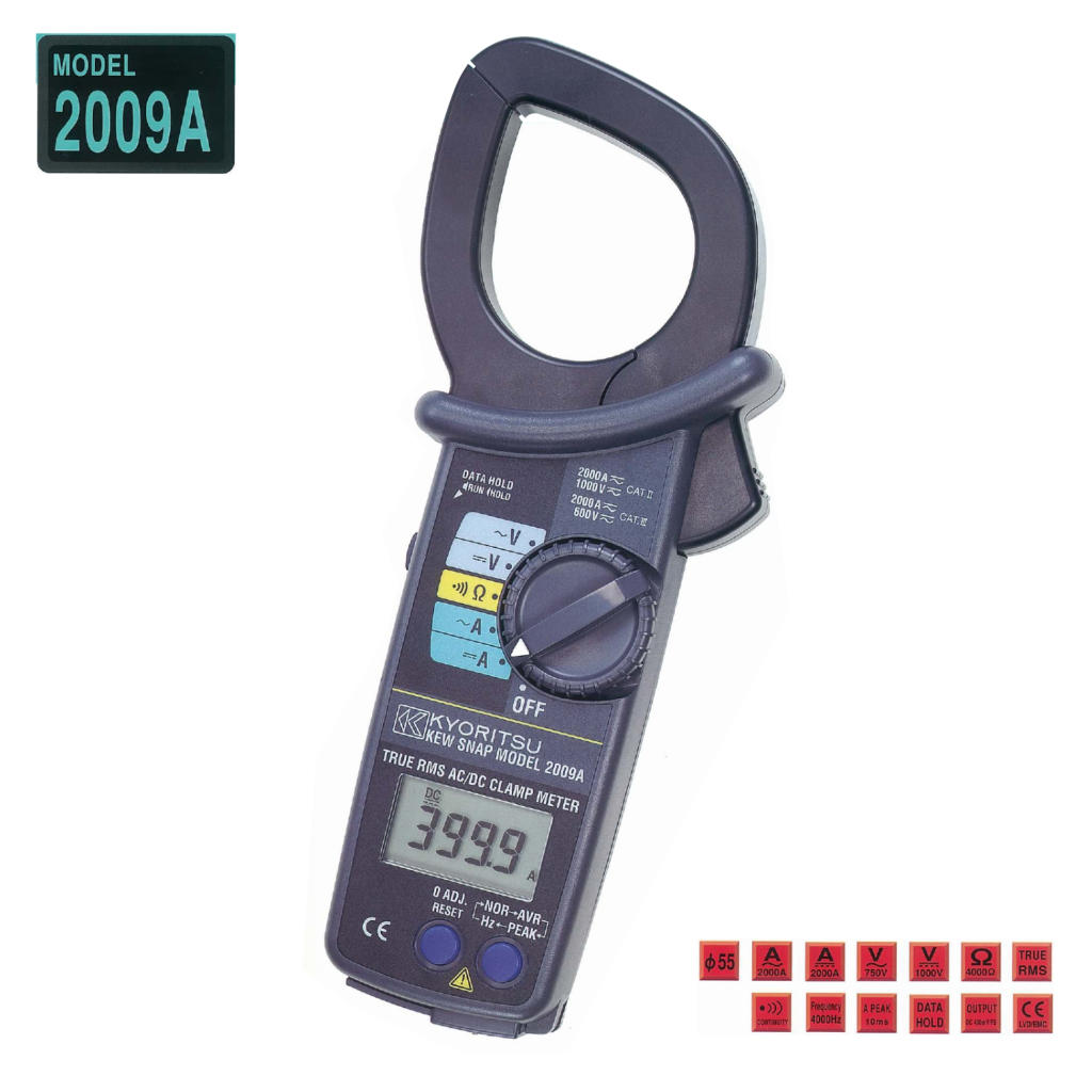 KYORITSU DIGITAL CLAMP METER KYORITSU 2009A - CV. ANEKA ALAT TEKNIK
